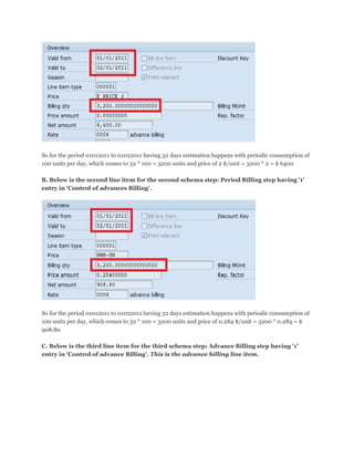 Rate Category Advance Billing | PDF