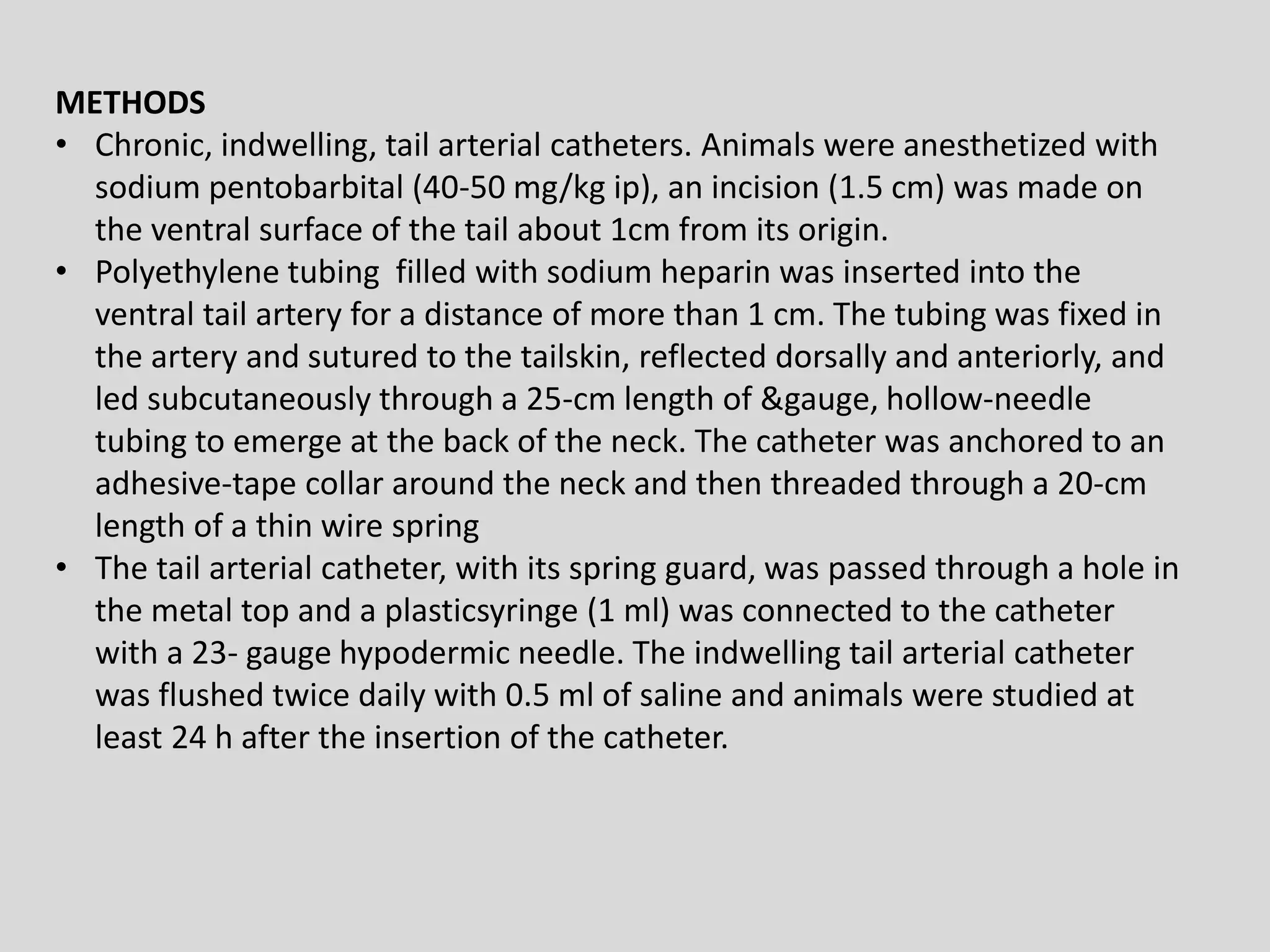 Recording of Rat ECG, BP and heart rate | PPTX