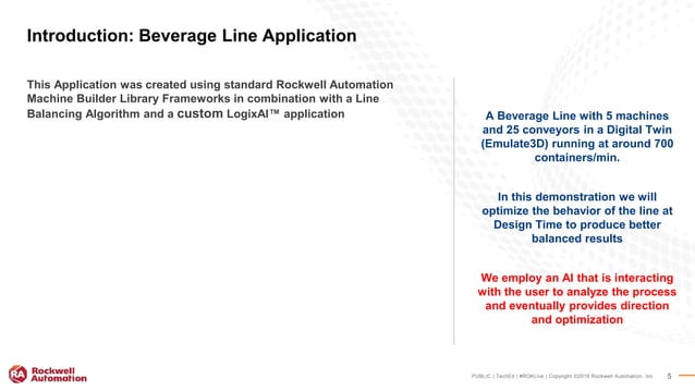 RA TechED - DE10 - Simulation and Optimization of Lines using RAPID ...