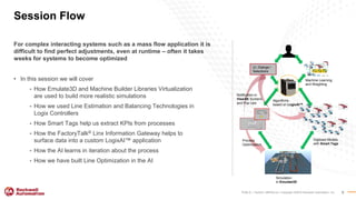 RA TechED - DE10 - Simulation and Optimization of Lines using RAPID ...