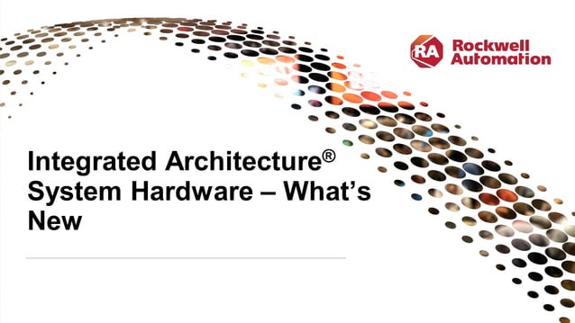RA TechED 2019 - CL01 - Integrated Architecture System Hardware - what's new | PDF | Operating ...