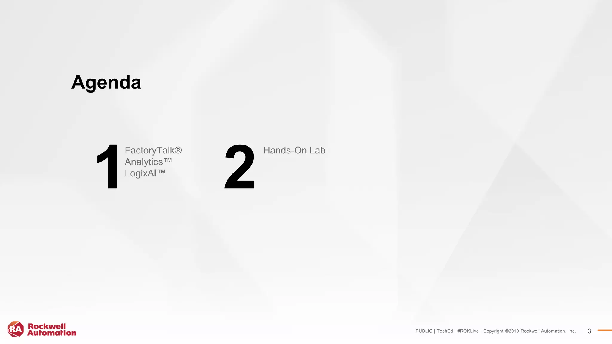 RA TechED 2019 - CL05 Reduce Waste with Logixai | PPT