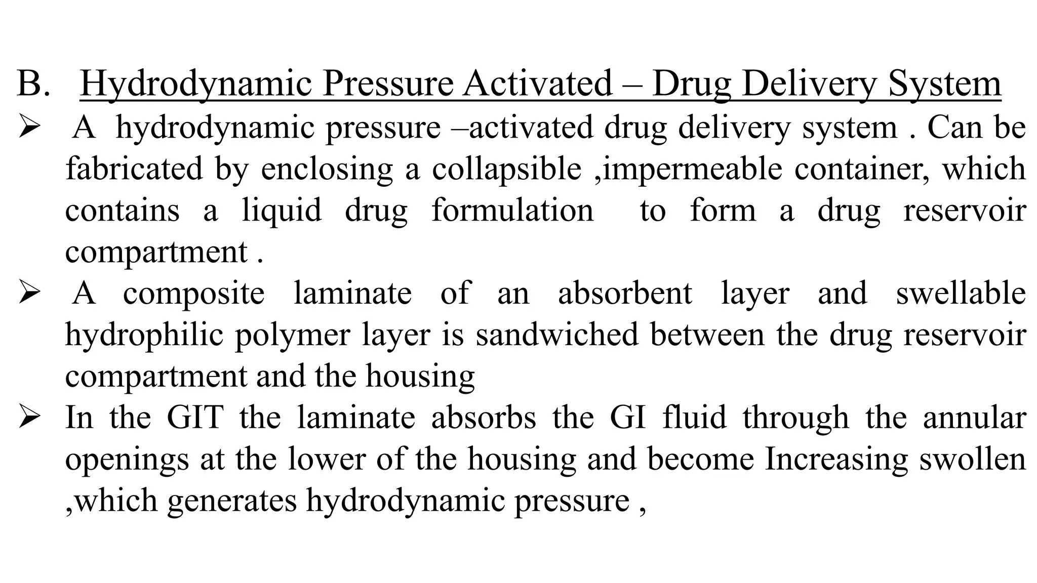 activation modulated drug delivery system drug delivery system | PPTX