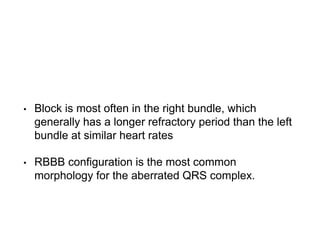 Rate dependent Bundle Branch Block | PPTX