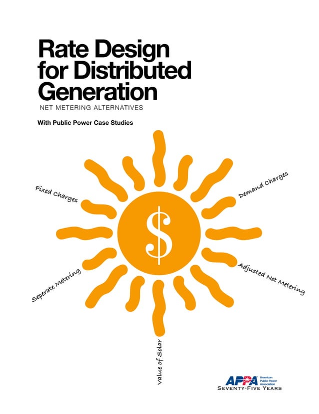 Rate Design for Distributed Generation - NET METERING ALTERNATIVES | PDF