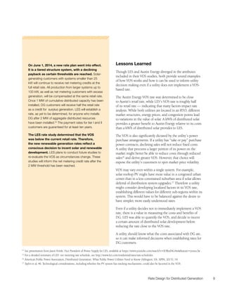 Rate Design for Distributed Generation - NET METERING ALTERNATIVES | PDF