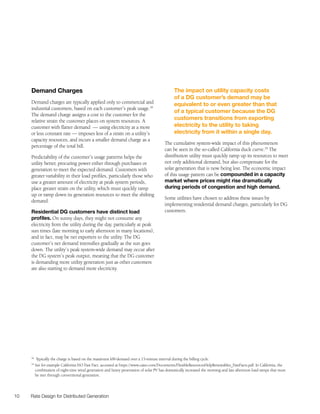 Rate Design for Distributed Generation - NET METERING ALTERNATIVES | PDF