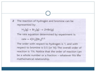 Rate equations | PPTX