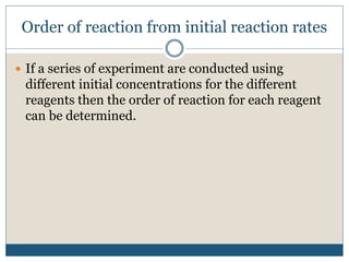 Rate equations | PPTX