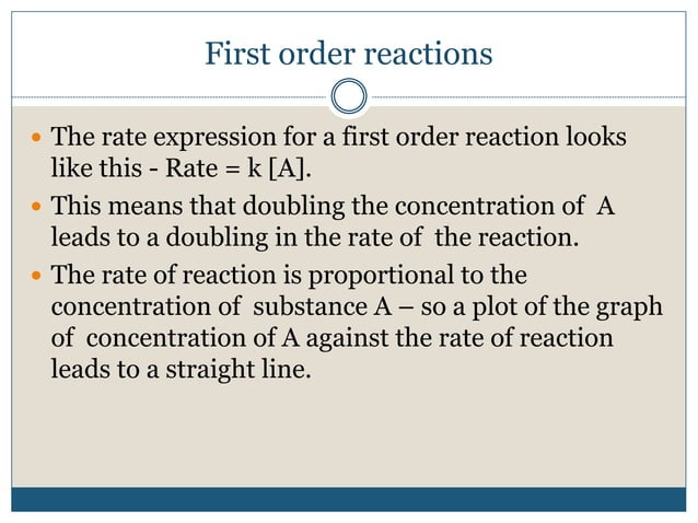 Rate equations | PPTX