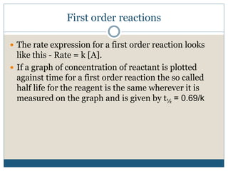 Rate equations | PPTX