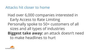 Unexpected Impacts of DDoS Attacks and How to Stop Them | PPTX