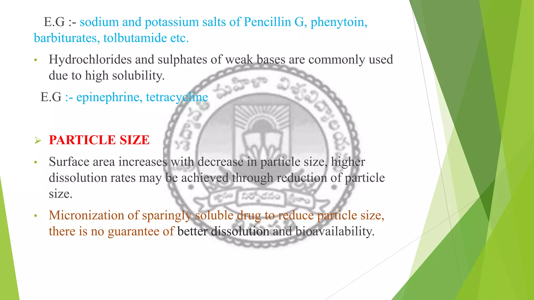 Rate limiting steps in drug absorption [autosaved] | PPTX