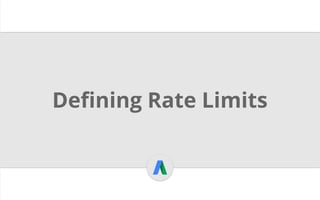 Rate limits and Performance | PDF