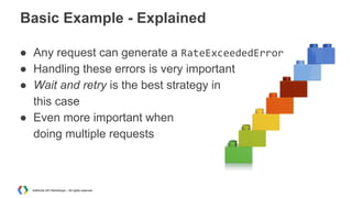 Rate limits and performance Talk | PPT