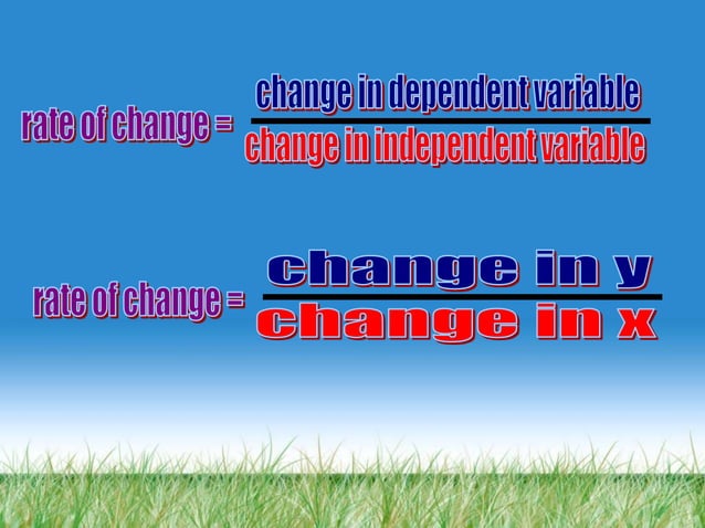 Rate of change graphs (day 1) | PPTX