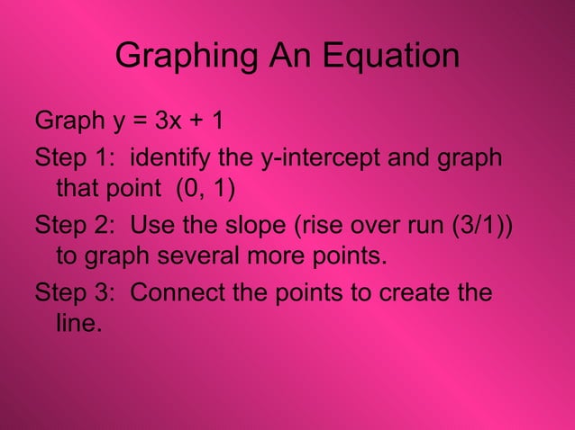 Rate of change and slope | PPT | Science