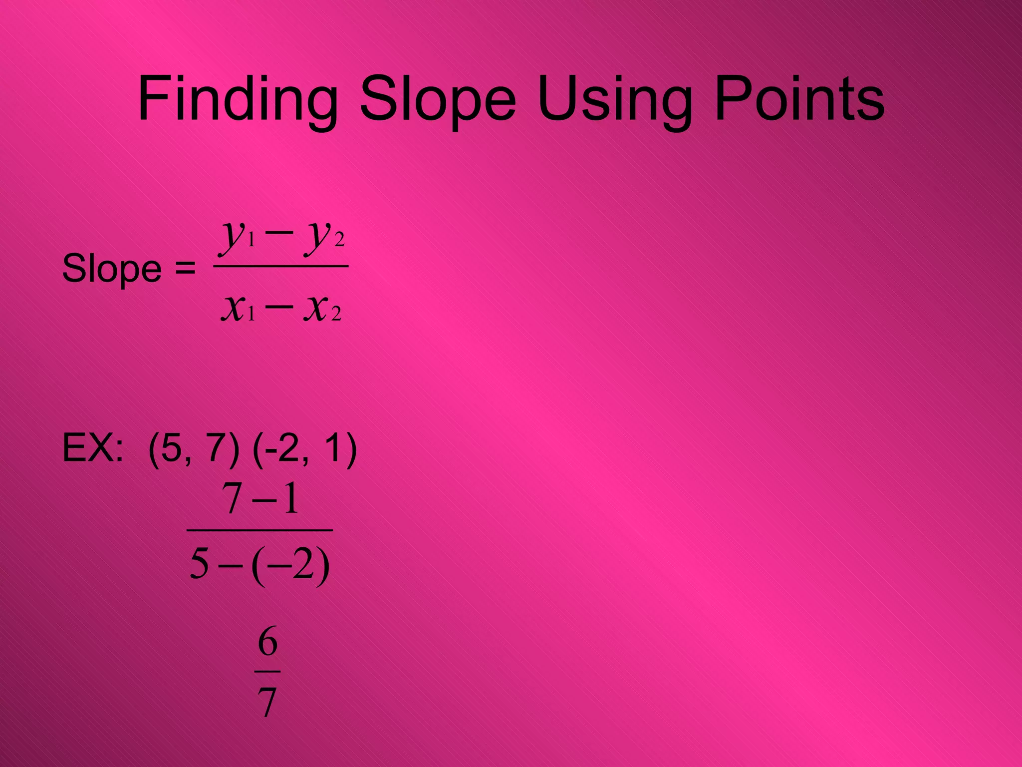 Rate of change and slope | PPT