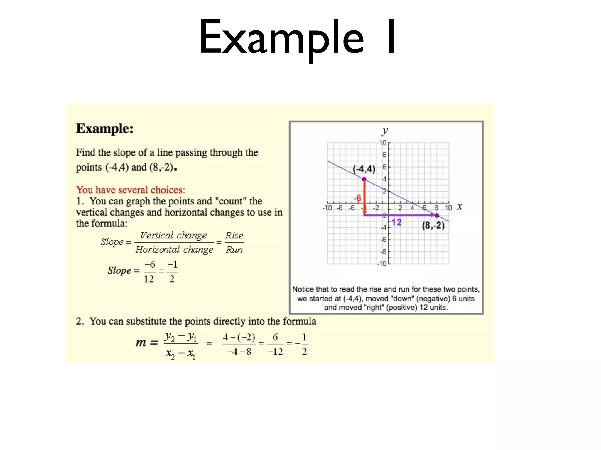 Rate of change project | KEY