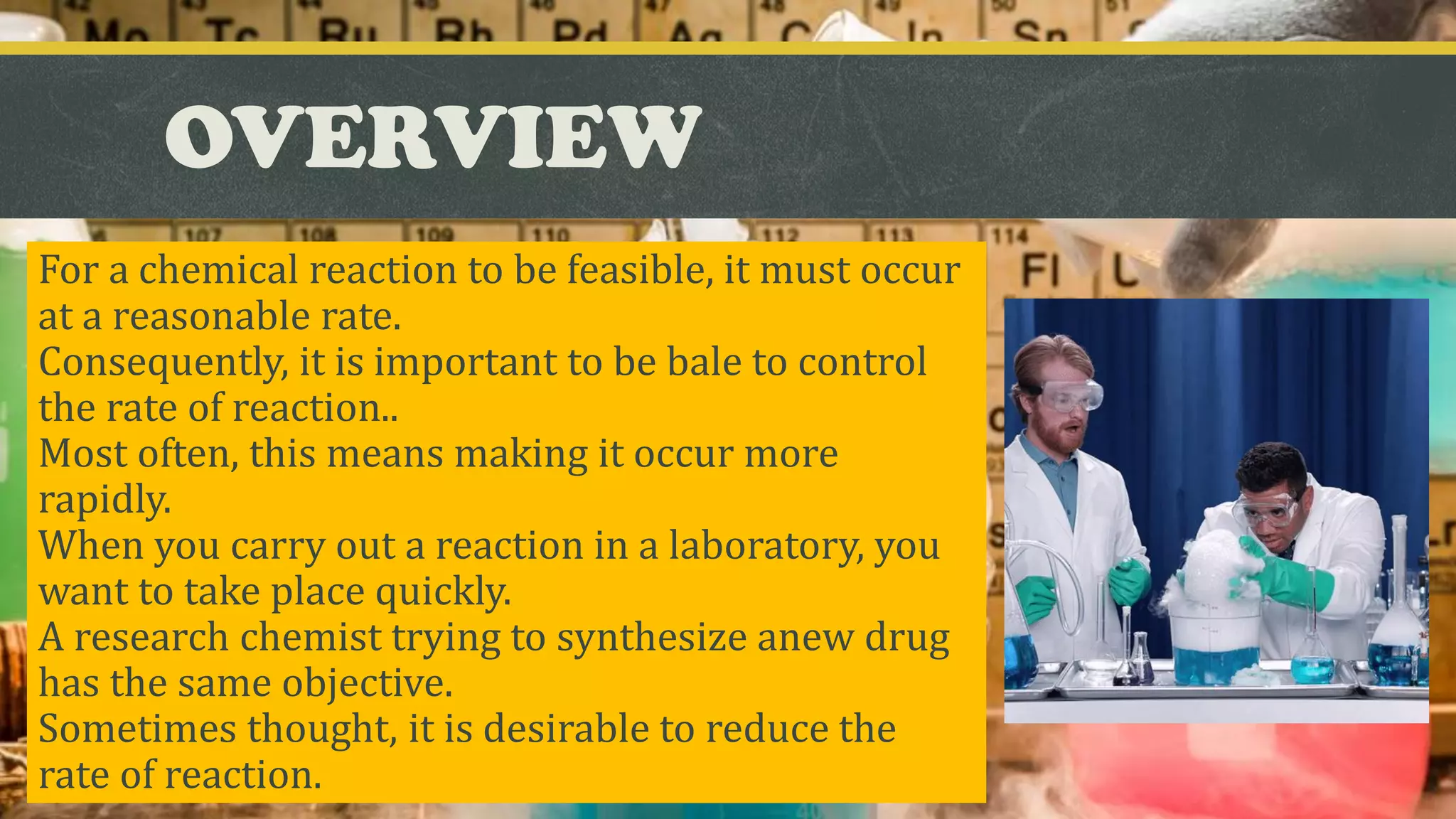 Rate of chemical reaction | PDF