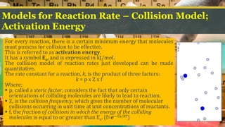 Rate of chemical reaction | PDF