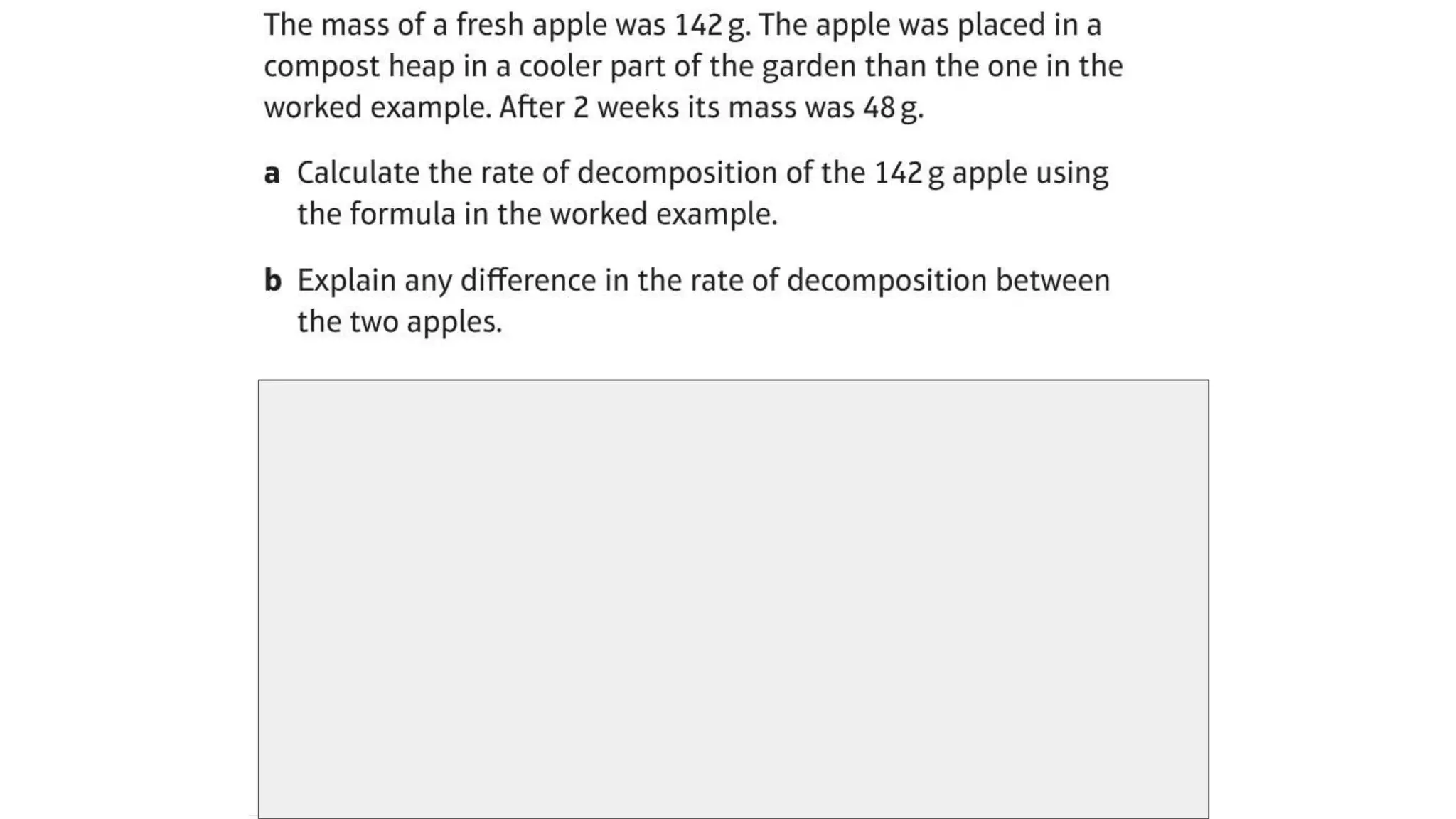 Rate of decomposition | PPTX