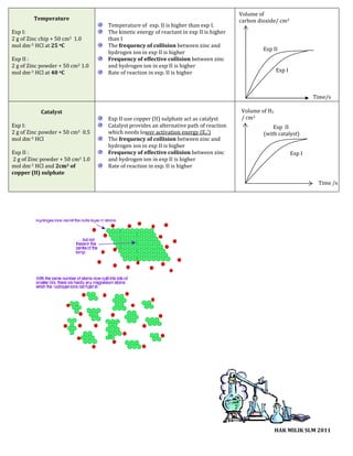 Rate of reaction | PDF