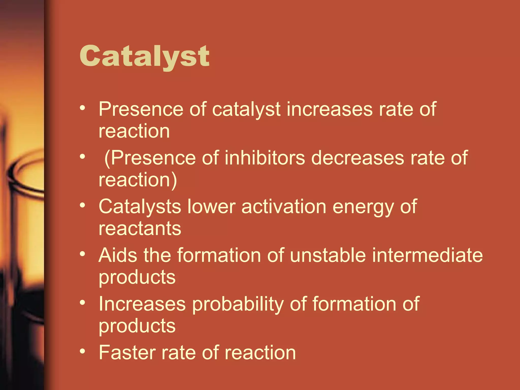 Rate Of Reactions | PPT