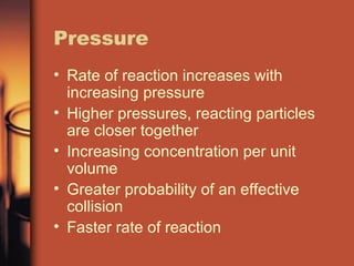 Rate Of Reactions | PPT