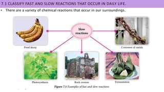 RATE OF REACTION (FAST & SLOW REACTION, AVERAGE RATE OF REACTION AND ...