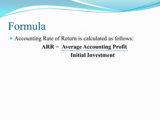 Rate of return | PPTX