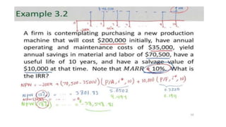 Rate of return engineering economic | PPTX