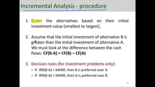 Rate of return engineering economic | PPTX
