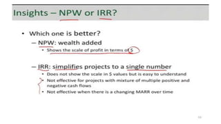 Rate of return engineering economic | PPTX