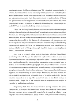 Rate of satiation and limited availability of goods | PDF