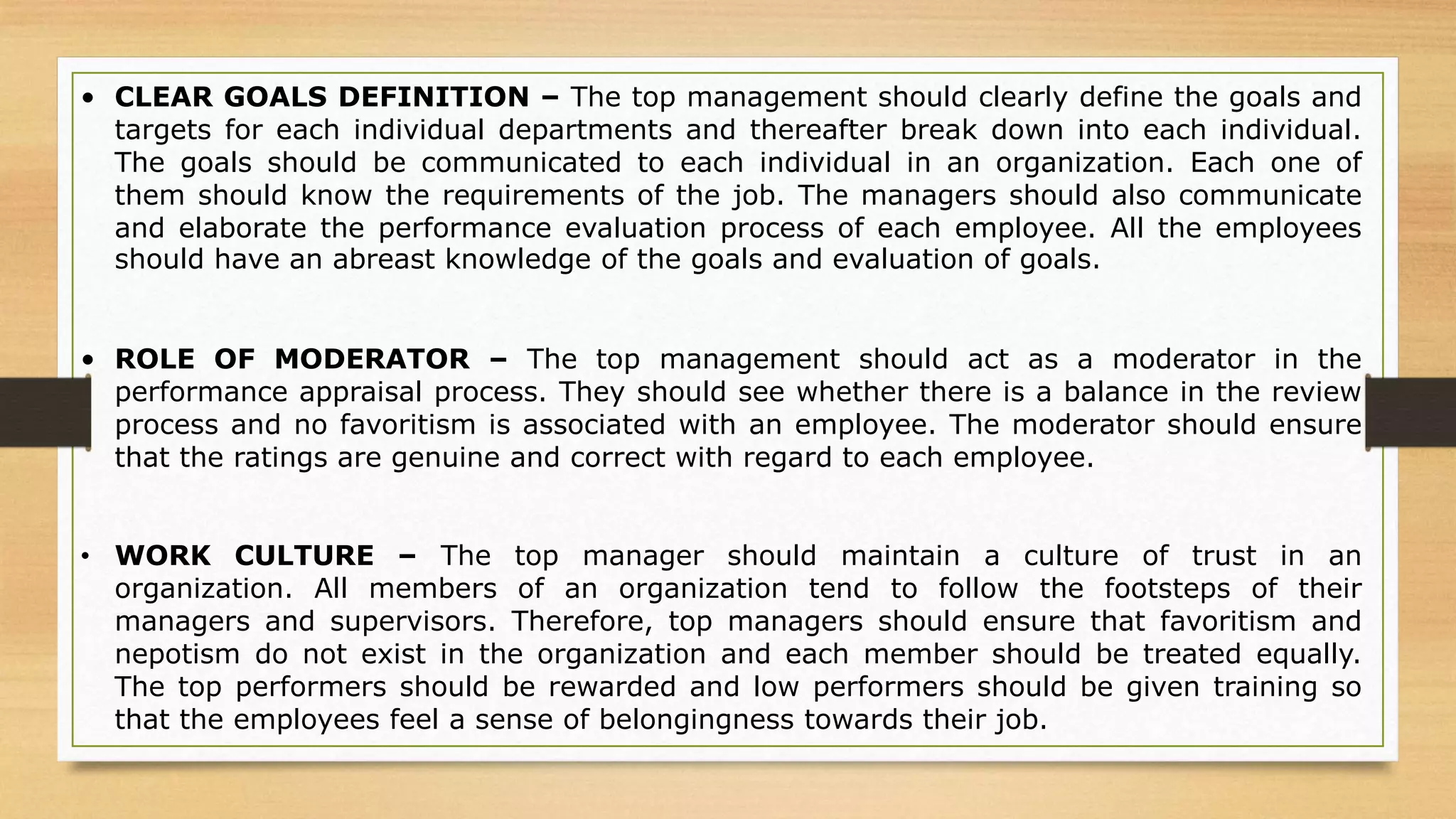 Rater bias in Performance Management | PPTX