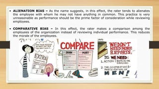 Rater bias in Performance Management | PPTX