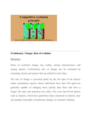 Rates and trends of evolution | DOCX