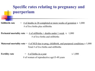 Rates calculation in relation to epid.ppt