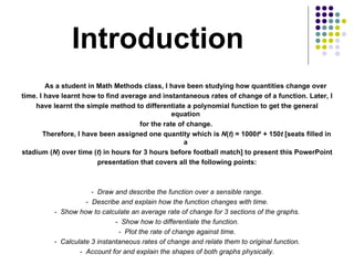 Rates of Change | PPT