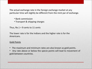 Rates of exchange | PPT