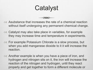 Rates Of Reaction | PPT