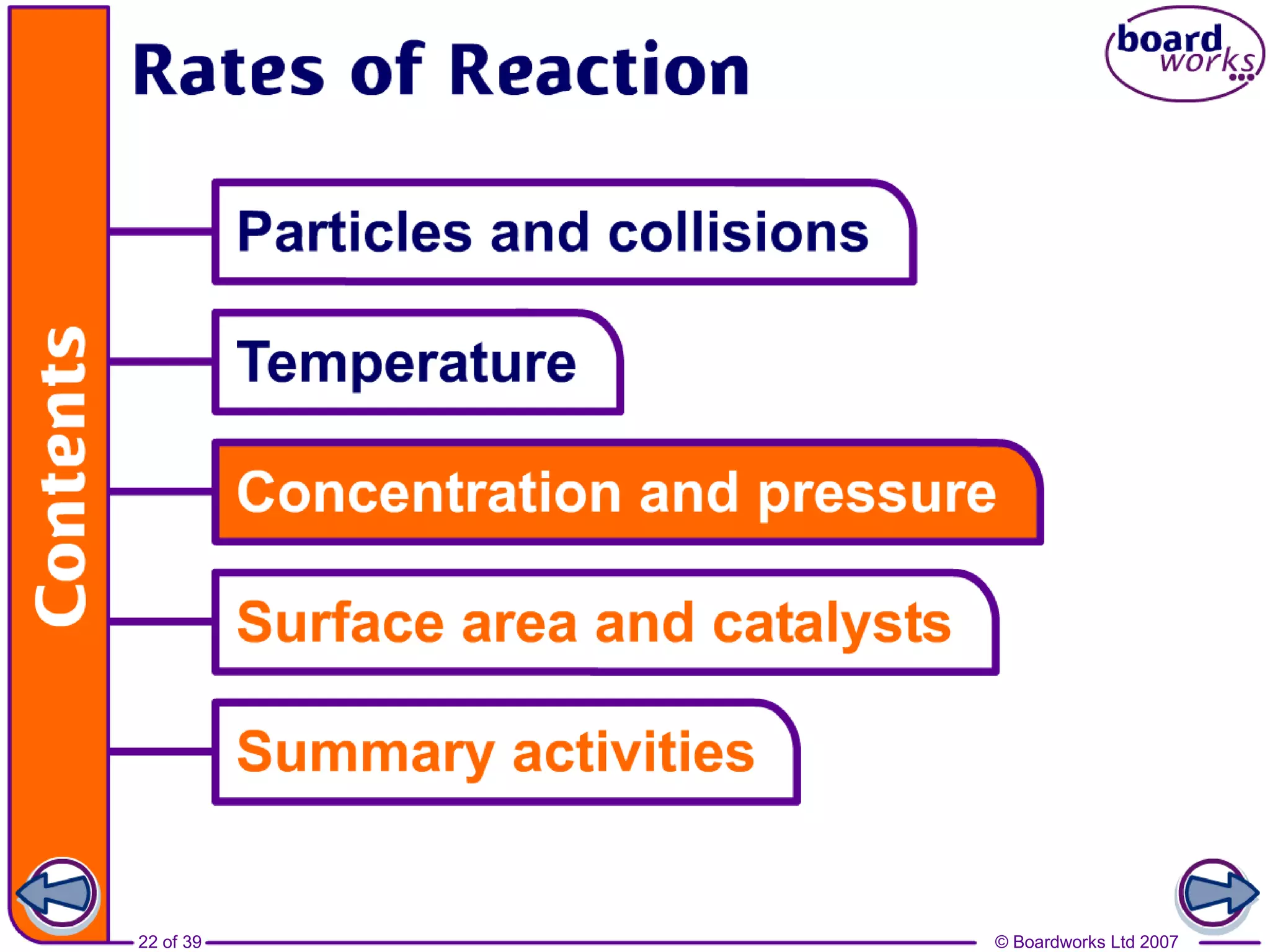 Rates of Reaction | PPT