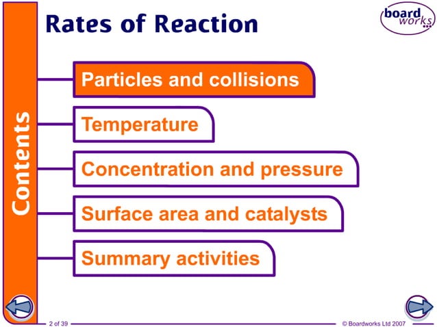 Rates of Reaction | PPT