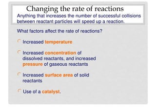 Rates Of Reactions | PPT