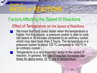 RATES OF REACTIONS CHPT. 11.pptx chemistry | PPTX