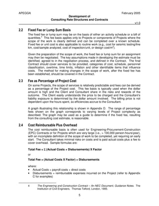 Development of Consulting Rate Structures and Contracts | PDF
