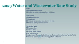 2023 Winter Springs Water and Wastewater Rate Study Presentation | PDF