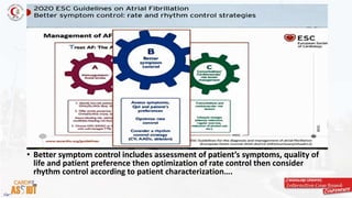Rate vs rhythm control, what is new in esc 2020 | PPT