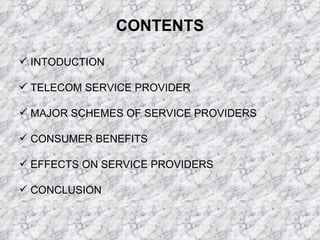 Rate war in telecom sector | PPT